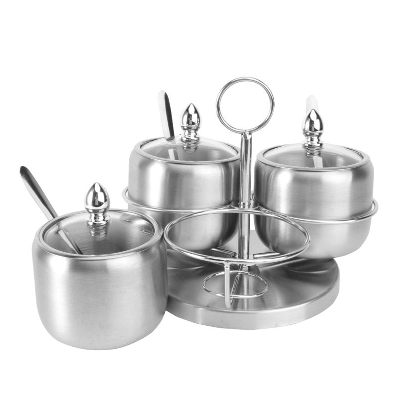 Silver Stainless steel Household Storage Containers | Shop Today. Get ...