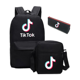 Tik Tok Backpack Bag Set 3 Piece Tik Tok Backpack Bag Set For Boys or ...