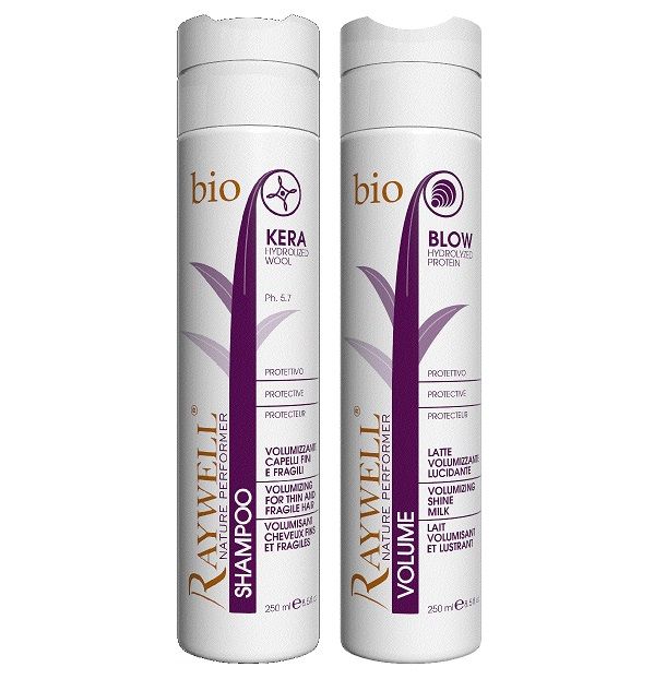 Raywell Volumizing Shampoo & Shine Milk for Thin/Fragile Hair 250ml | Shop Today. Get it ...