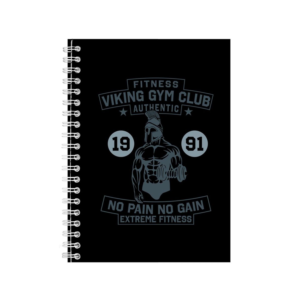 Viking Gym Club Notebook Fitness Gift Idea A5 notes 128 | Shop Today ...