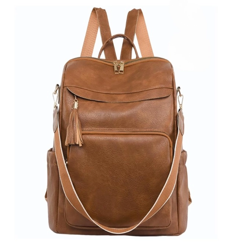 Women's Backpack, Large Capacity 15 L, 36 x 32 x 15 cm, Brown | Shop ...