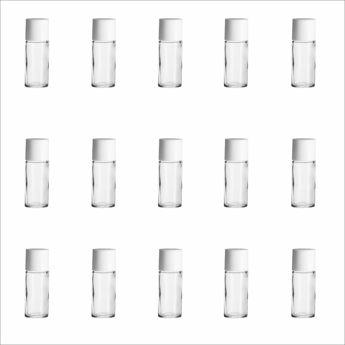 10ml Glass Roll-On Bottles with White Lid - 15 Pack for Oils & Perfumes | Shop Today. Get it ...