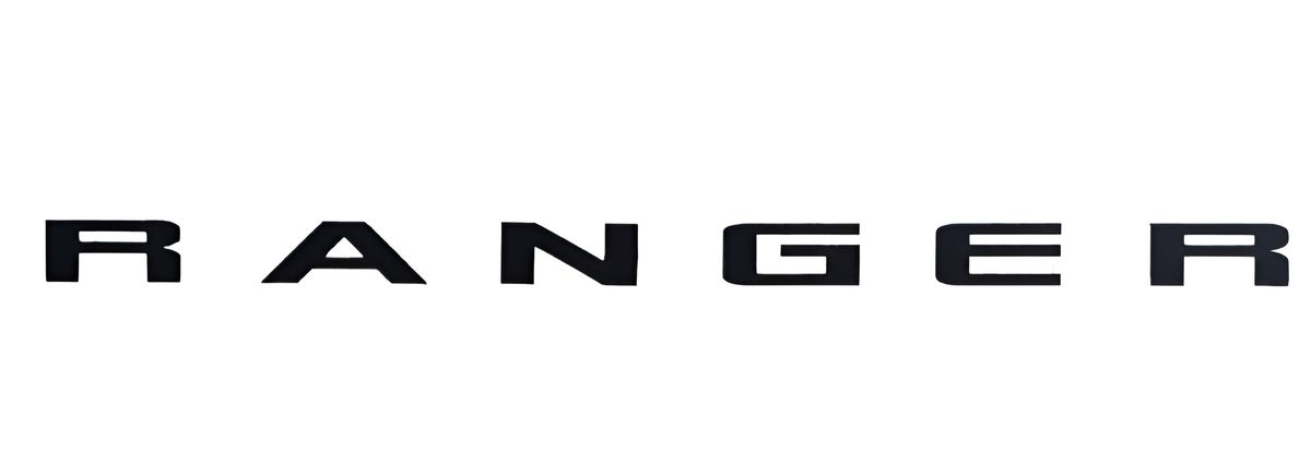 Ranger Tailgate sticker - Compatible with all rangers with indented ...