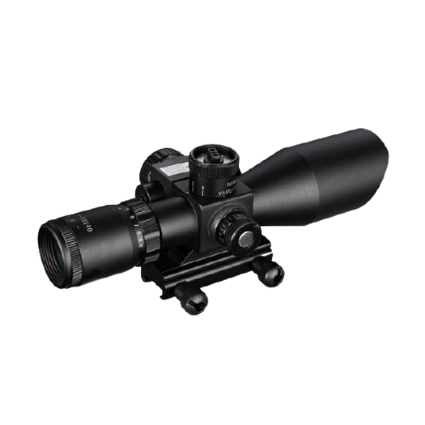 Mini 2.5-10x40 Red Green Dot Cross Optic Scope with Laser Sight | Shop ...