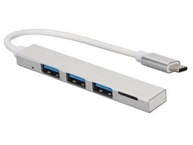 4 in 1 USB C Multiport Adapter with Storage Card Port - 3Ports USB HUB ...