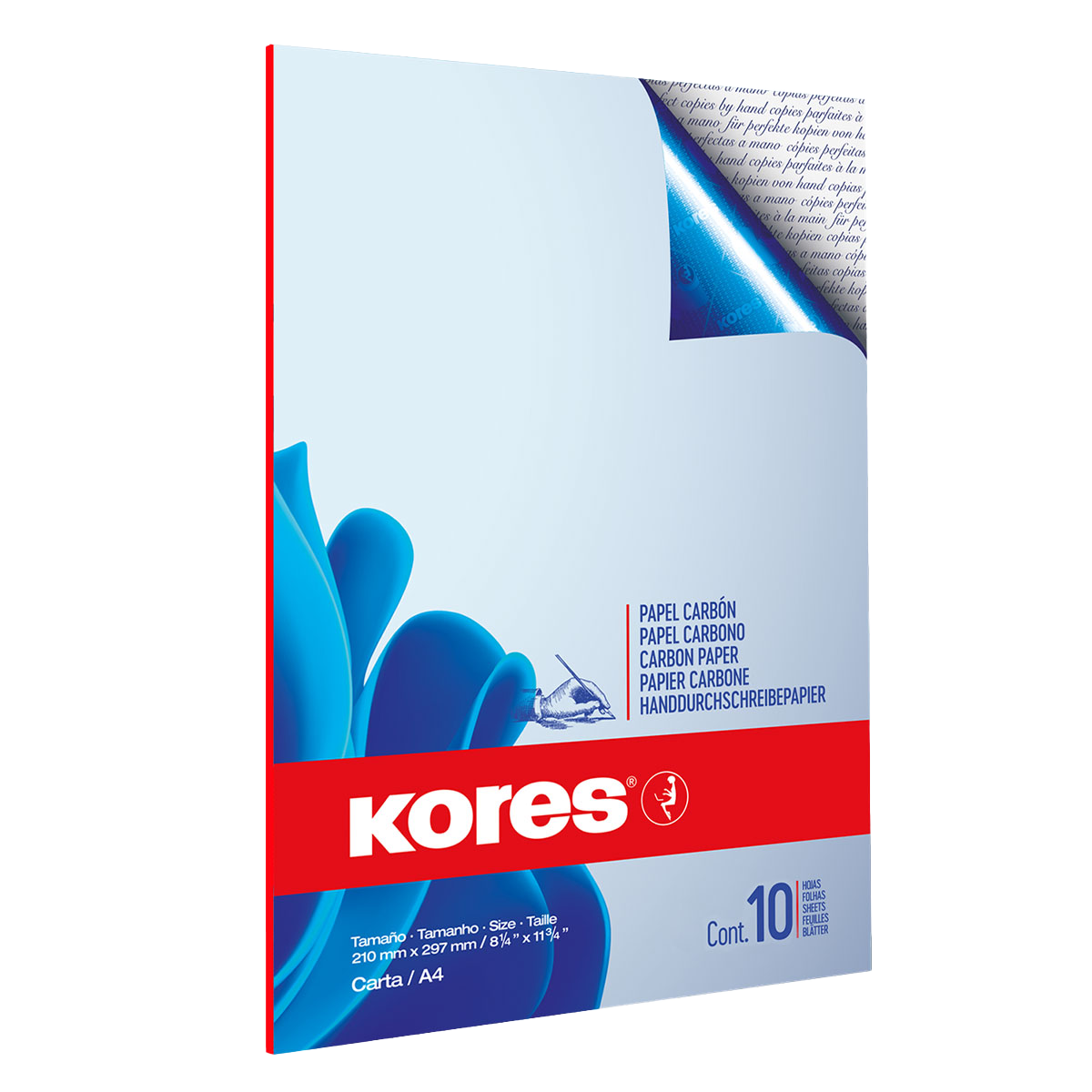 Kores Carbon Paper A4 Blue 10 Pack Shop Today Get It Tomorrow
