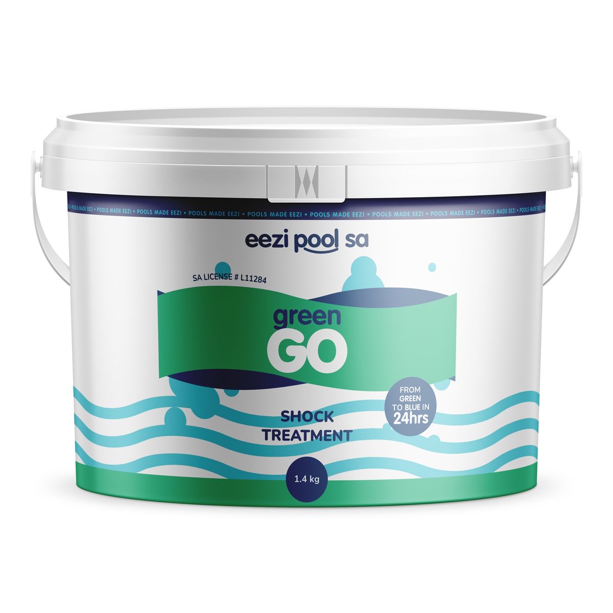 Handyman's Eezi Pool SA Green Go 1.4kg | Shop Today. Get it Tomorrow ...