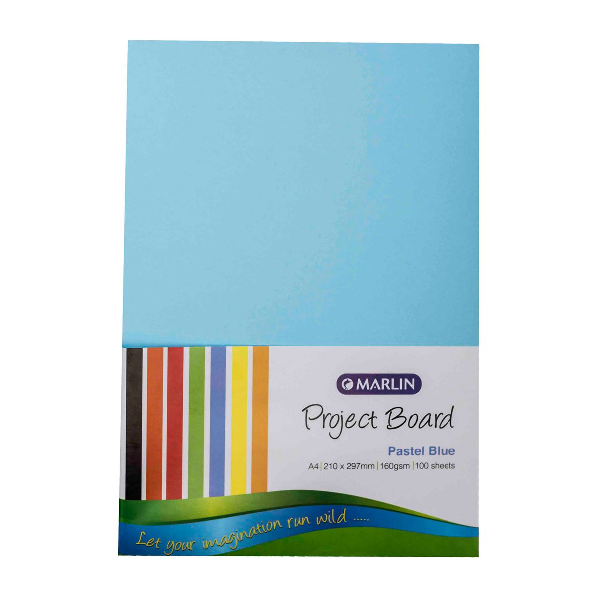 Marlin - 100 A4 Project Boards 160gsm - Pastel Blue x 2 | Shop Today ...