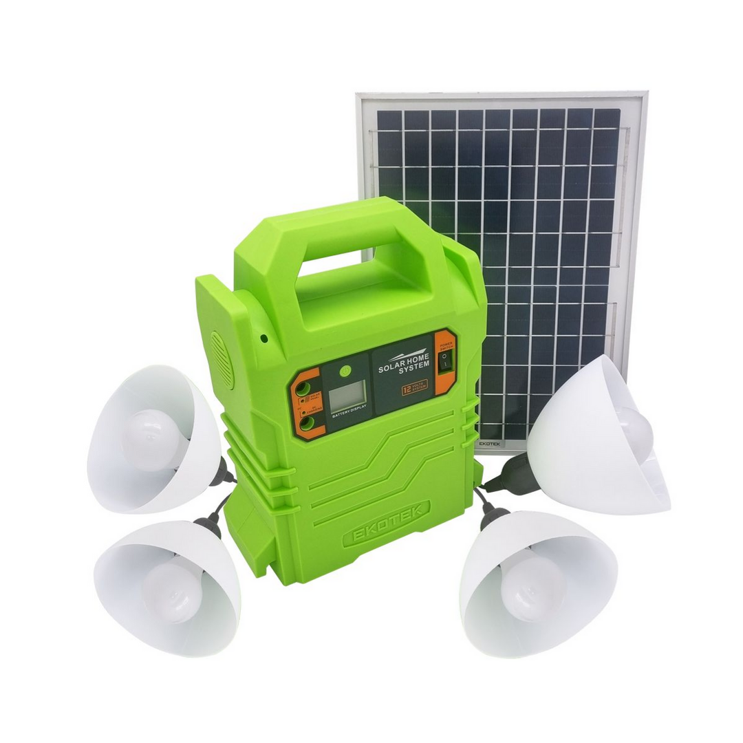 Ekotek EKO Inverter Plus Rechargeable Home Solar System | Shop Today ...
