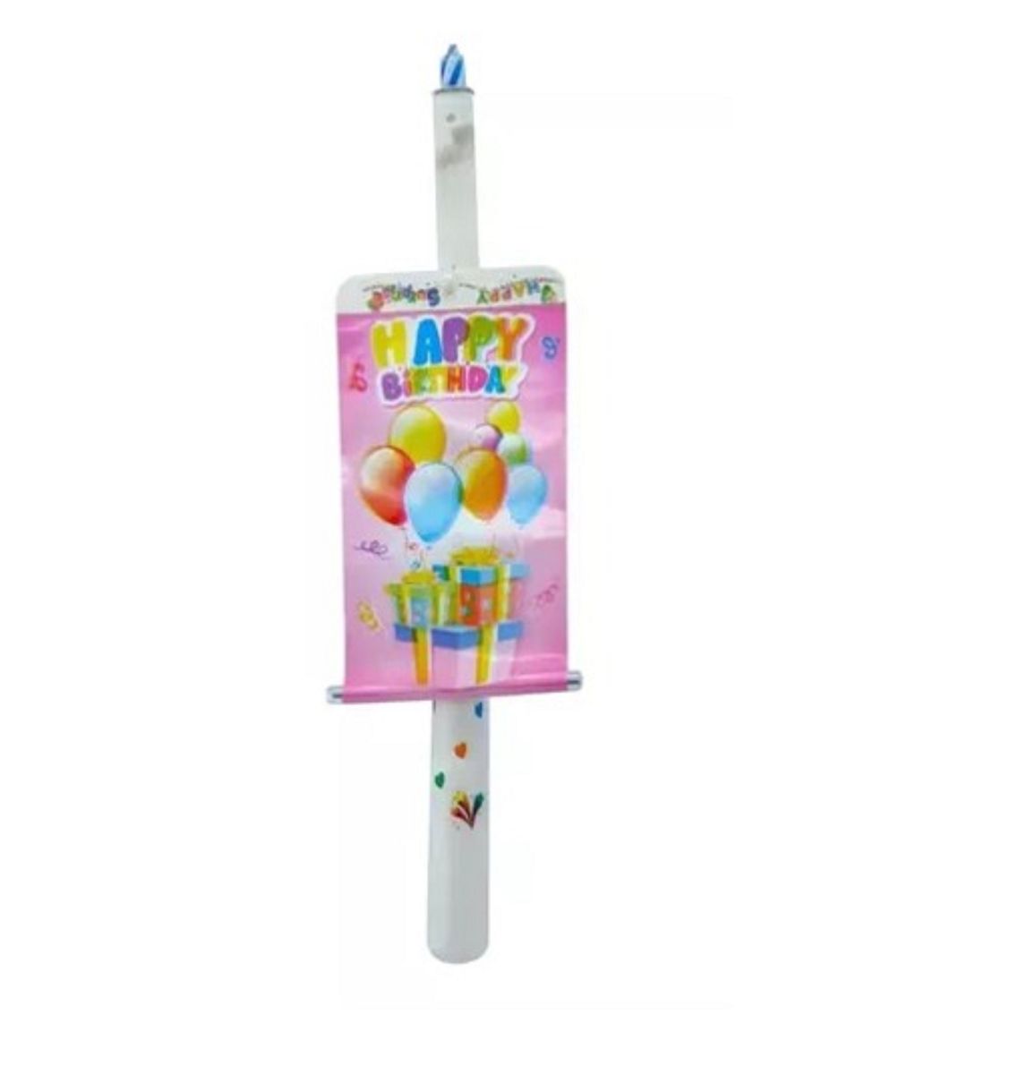 Surprise Birthday Candle with Reusable Banner Party Decoration | Shop ...