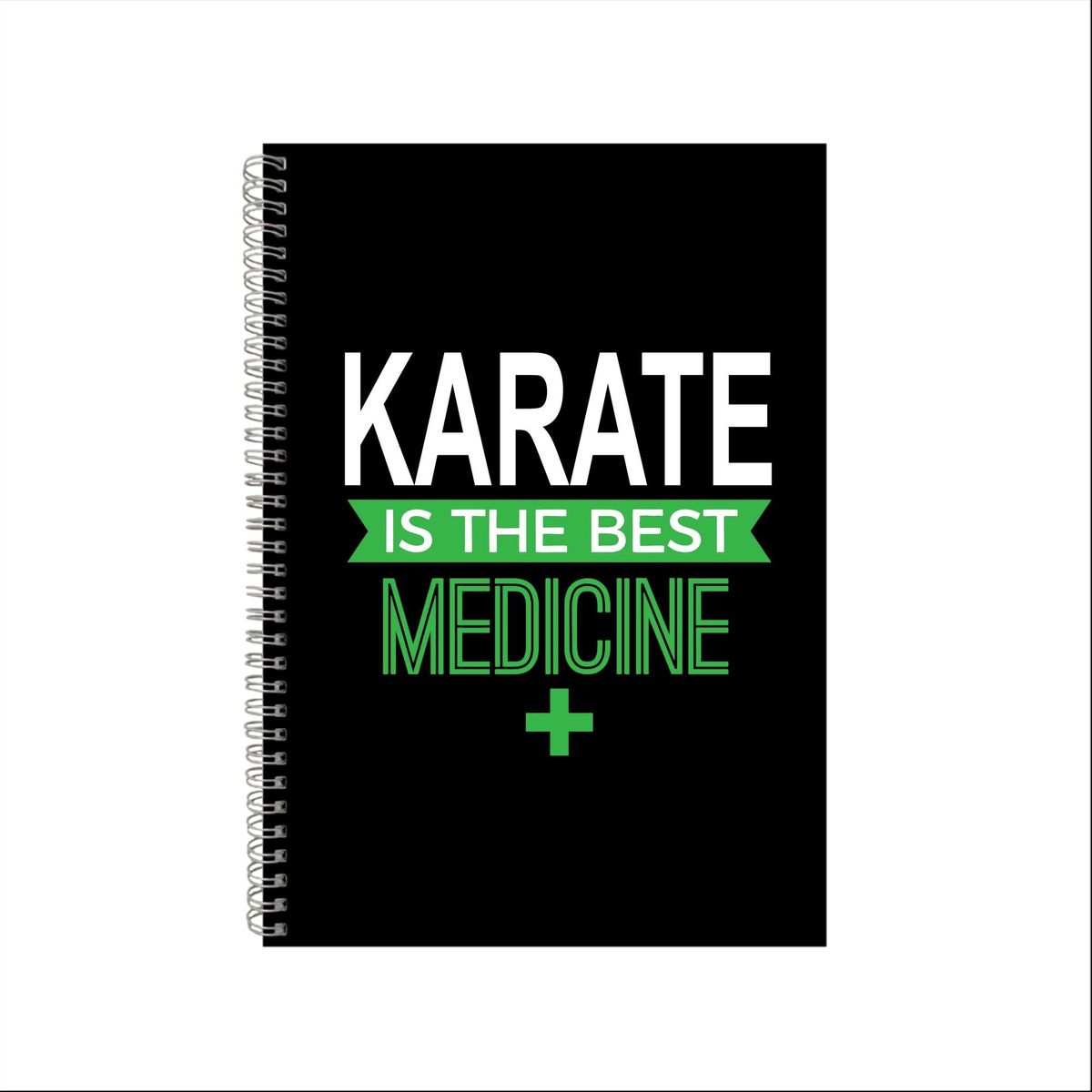 Karate Wire Bound Notebook Sport Gift Idea Writing Books A4 Notepad ...