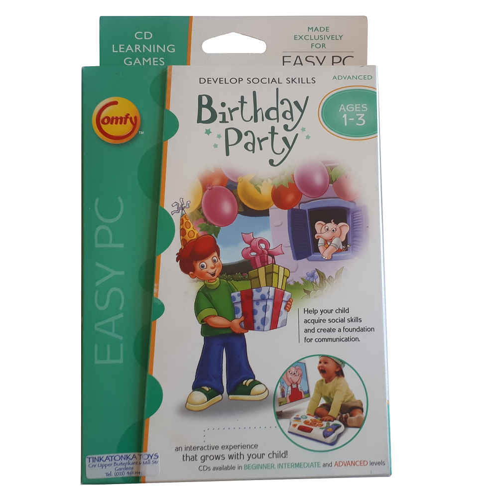 Comfy Easy PC Interactive Learning - Birthday Party - Ages 1-3 Level 2 ...