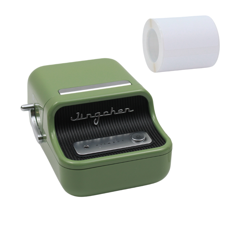 Niimbot B21 - Portable Thermal Label Bluetooth Printer + Label Roll ...