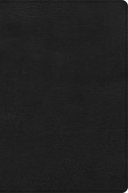CSB Large Print Thinline Bible, Black LeatherTouch | Shop Today. Get it ...
