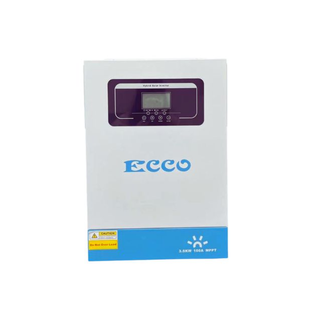 Solar Power Stations - ECCO 3.5KW 24V 100A MPPT Hybrid Solar Inverter ...