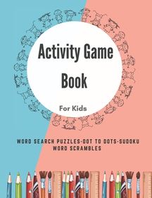 Activity Game Book For Kids: Word Find Books For Kids - Puzzle - Word ...