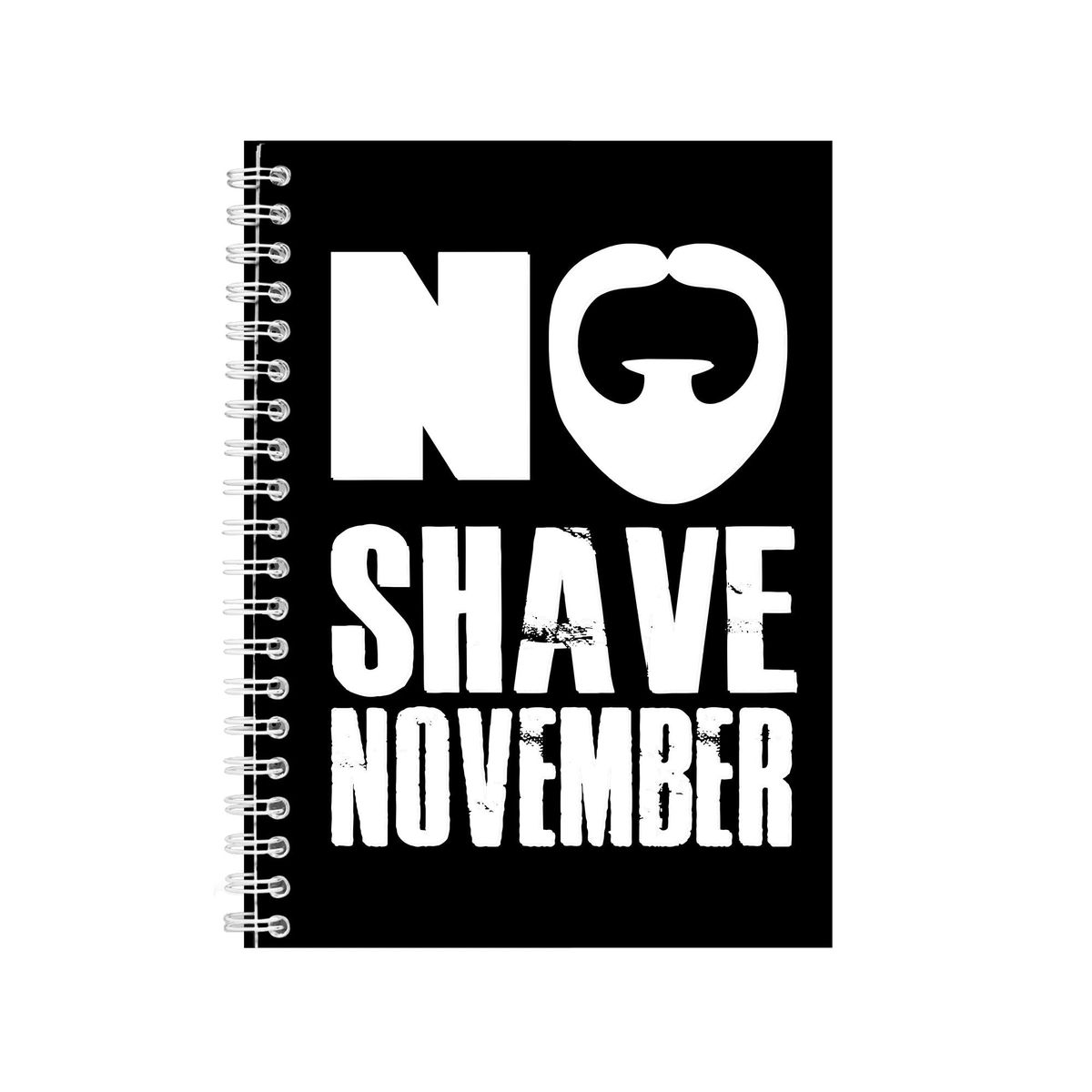 No Shave November Notebook Gift Idea Writing Book Notepad Pad 54 | Shop ...
