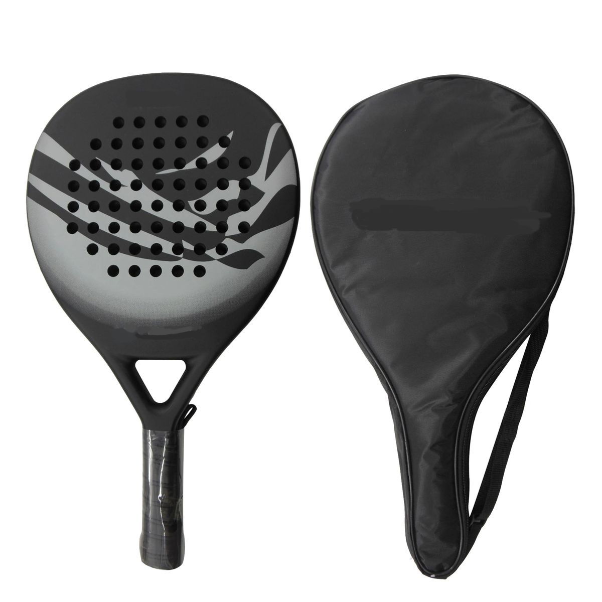 100% Carbon Light Weight Padel Racquet With Non Slip Grip & Case | Shop ...