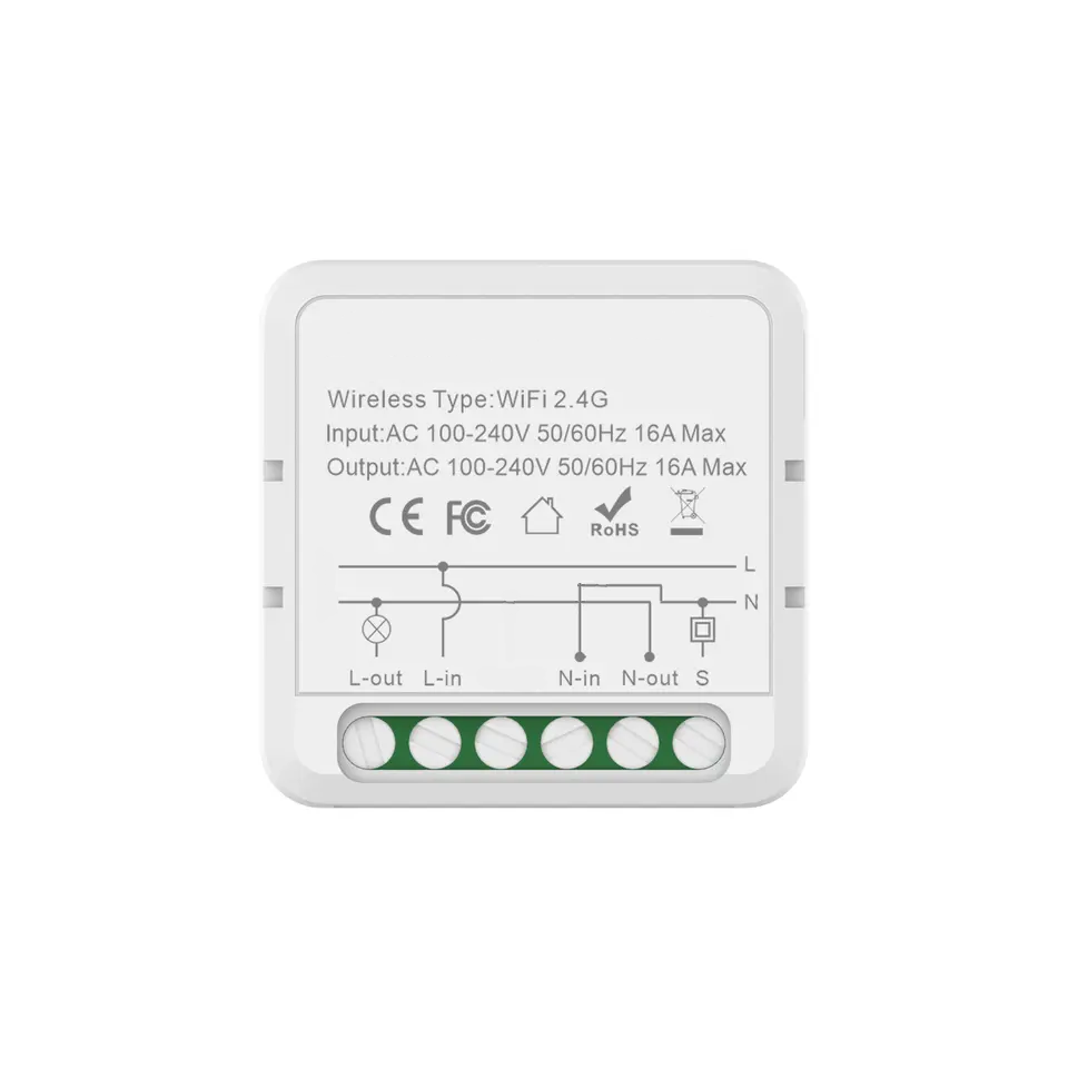 Smart Life Tuya WIFI 1CH 16A 3500W Appliance Mini Switch w/Power ... Smart Life Tuya WIFI 1CH 16A 3500W Appliance Mini Switch w/Power ...