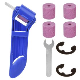 Tool DIY Manual Drill Bit Sharpener Grinding Wheel with Accessories ...