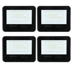 Redisson 4 Pack 30W LED Flood Light Outdoor IP66 Waterproof Exterior ...