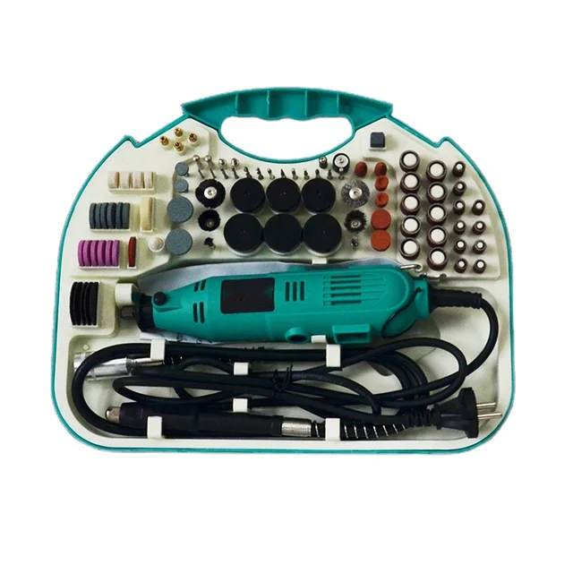 130W Rotary Tool With 211 Piece Accessories & Flexible Shaft Tool Kit ...