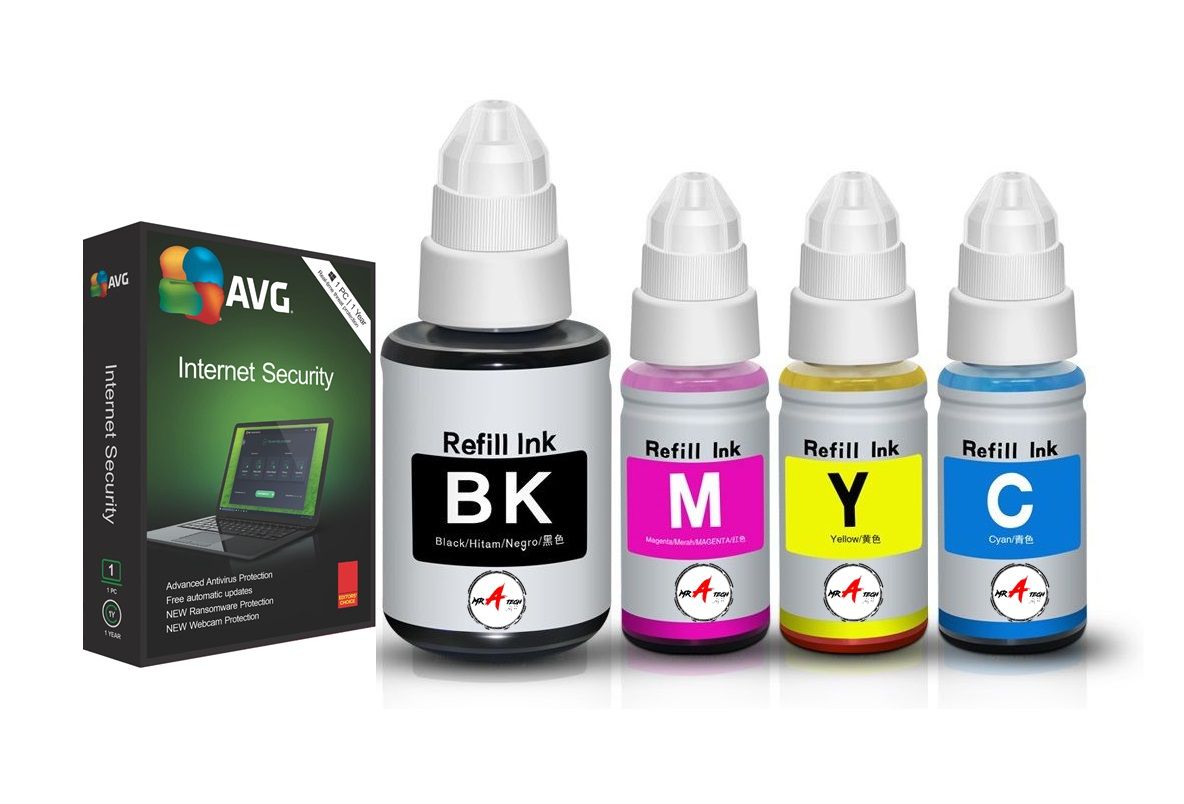 canon ink refill GI-490-BK/490-Y/490-M/490-C Ink Bottle Refill ...