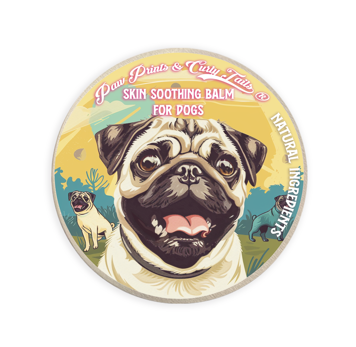 Paw Prints & Curly Tails - Skin Soothing and Healing Balm for Dogs ...