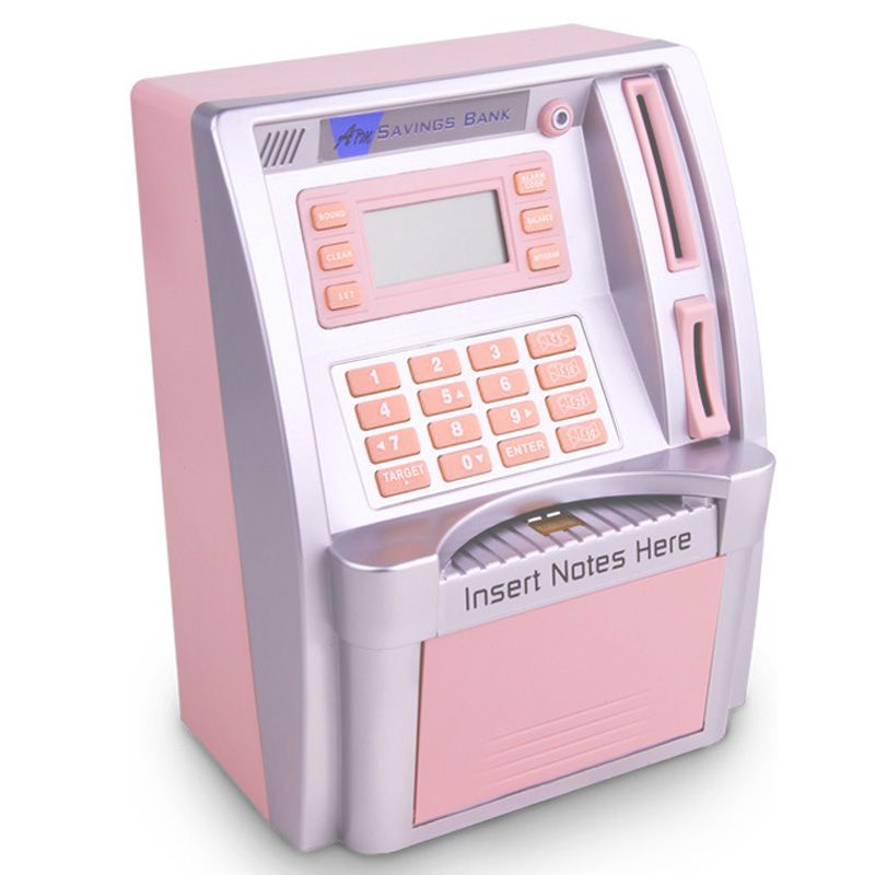 ATM Piggy Bank for Real Money - Mini ATM Machine Savings Bank for Kids | Shop Today. Get it ...