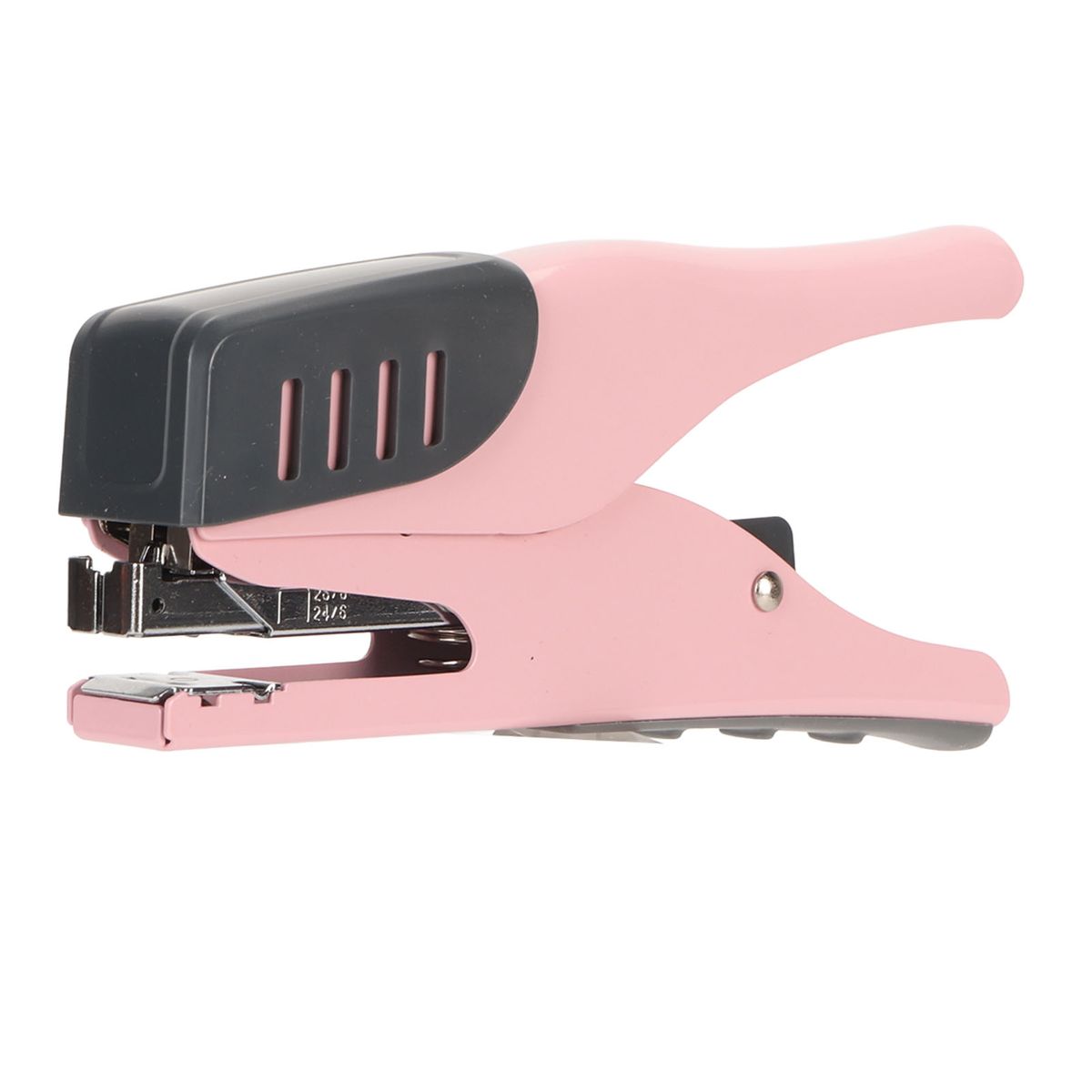 Desktop Stapler Pink Metal Ergonomic 20 Sheets Home Use | Shop Today ...