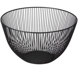 Stylish Wired Fruit Vegetable Bowl-Black | Shop Today. Get it Tomorrow ...