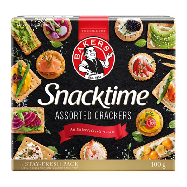 Bakers Snacktime Assorted Crackers - 400g | Shop Today. Get it Tomorrow ...