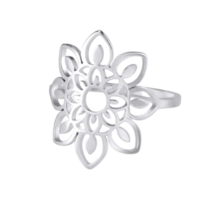 Stainless Steel Boho Flower Pattern Ring | Shop Today. Get it Tomorrow! | takealot.com