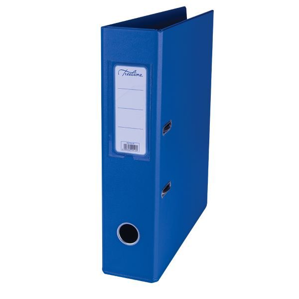 Treeline - Lever Arch File PVC Blue A4 ,70mm spine and Rado ( Box 10 ...