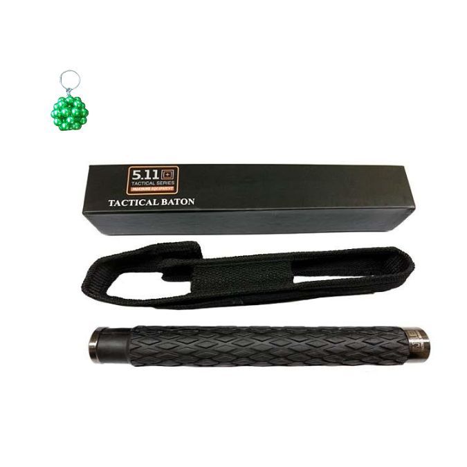 1831209 Telescopic Steel Tactical Baton Stick And A Keyholder | Shop ...