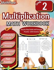 Multiplication Math Workbook 2nd Grade: Multiplication Grade 2 ...