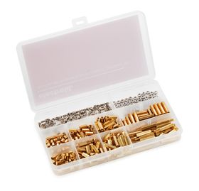Electroid 300pc M3 Threaded Brass Hex Standoff and Spacer Set | Shop ...