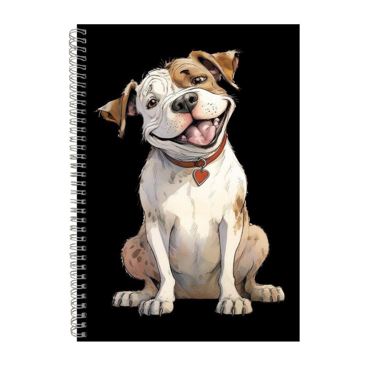 American Bulldog A4 Notebook Spiral Lined Notepad Dog Idea 348 | Shop ...