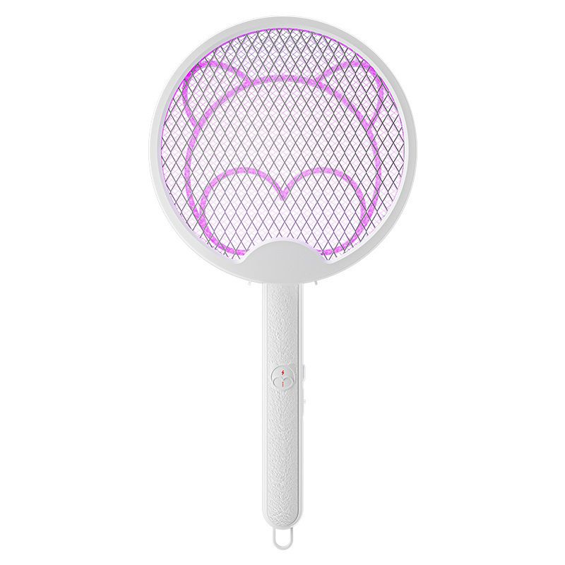 Foldable Handheld Insect Fly Swatter Racket Grid Electric Mosquito ...