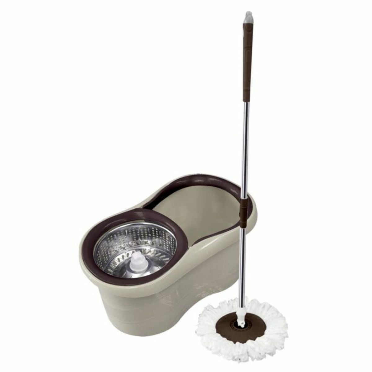 Plastic Microfiber 360 Rotating Mop With Bucket | Shop Today. Get it ...