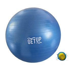 GetUp Anti-Burst Yoga Ball with Foot Pump - Various Colours and Sizes ...
