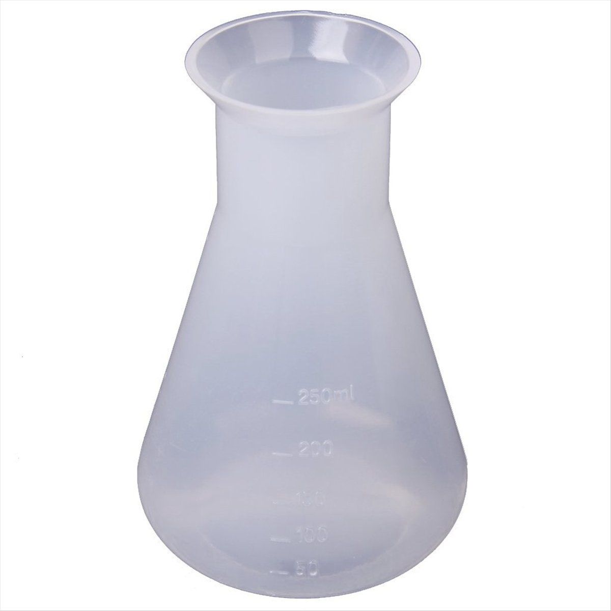 Plastic Transparent laboratory chemical flasks Container Bottle - 250 ...