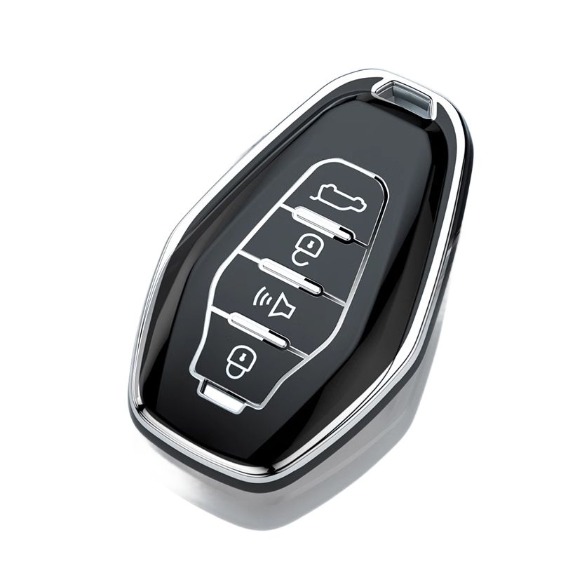 TPU Car Key Remote Cover for Chery Jetour X70 Plus 4 Buttons Remote ...