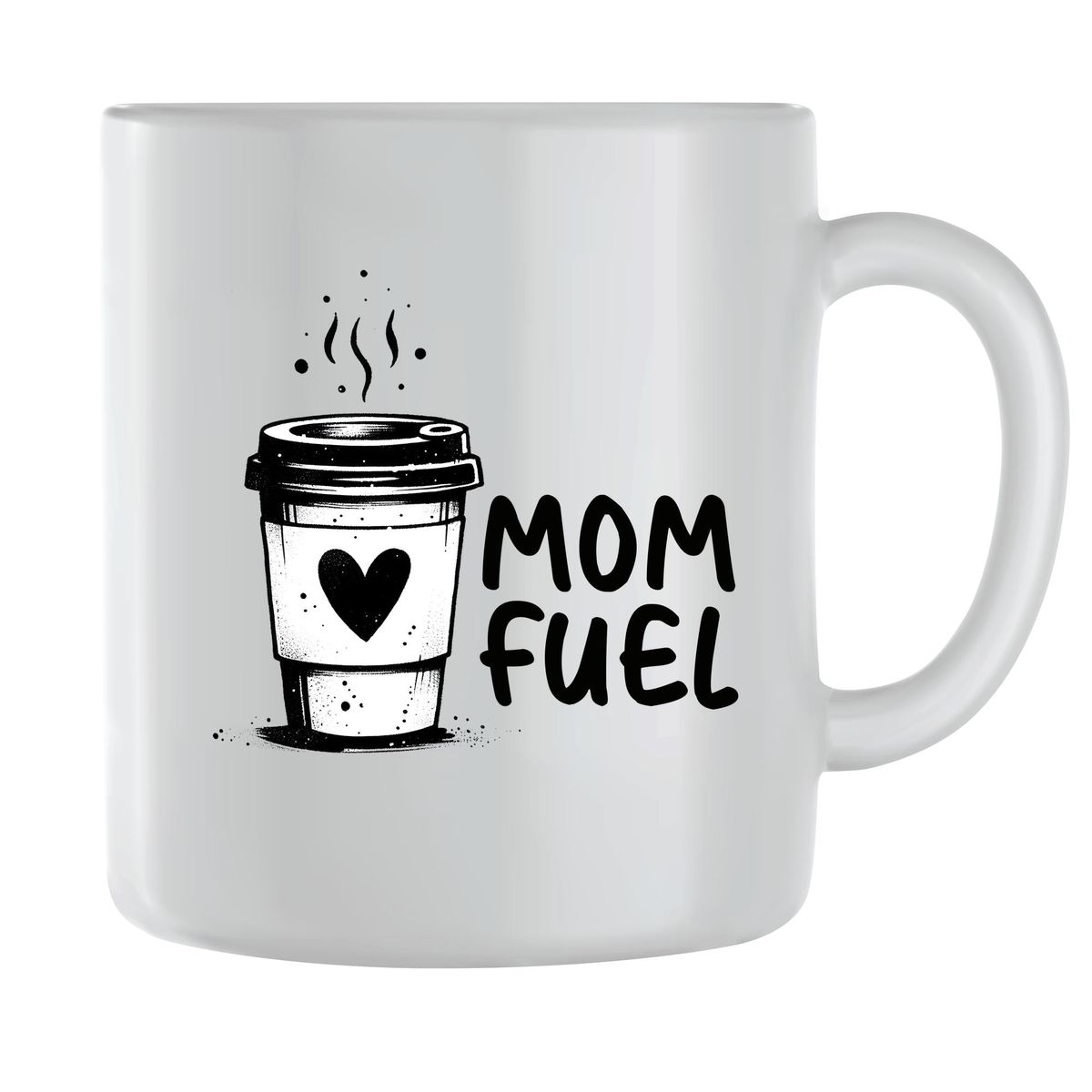 Mom fuel Coffee Mugs for Women Trendy Coffee Mama Graphic Mom Cup Gift ...