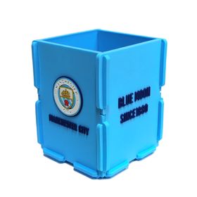 Inspired Football Team Pen Holder Desk Organiser - Manchester City ...