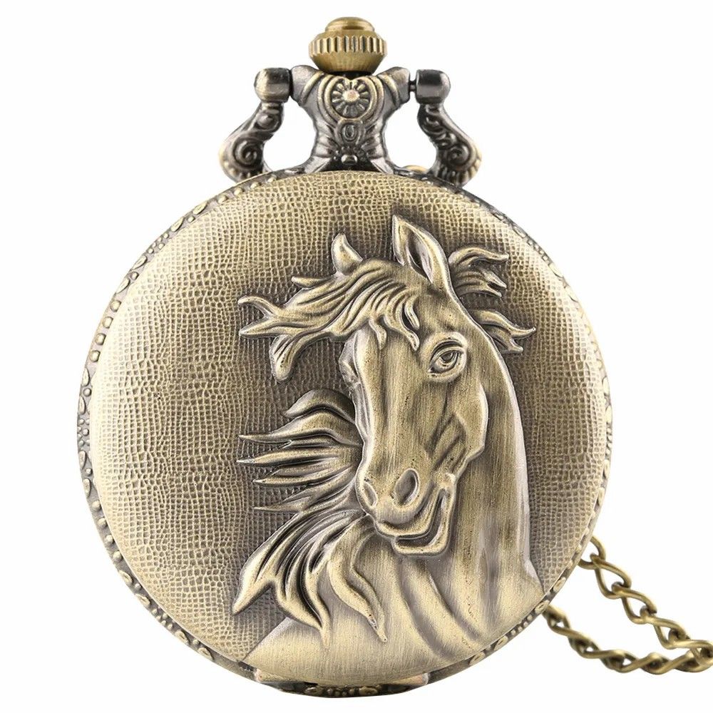 Unique Horse Design Pocket Watch | Shop Today. Get it Tomorrow ...
