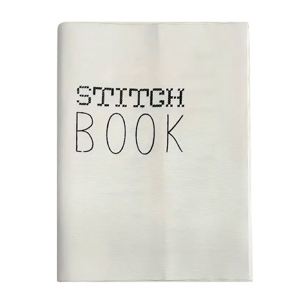 Craft DIY New Stitch Book Needlework Linen Embroidery Notebook -26cm ...