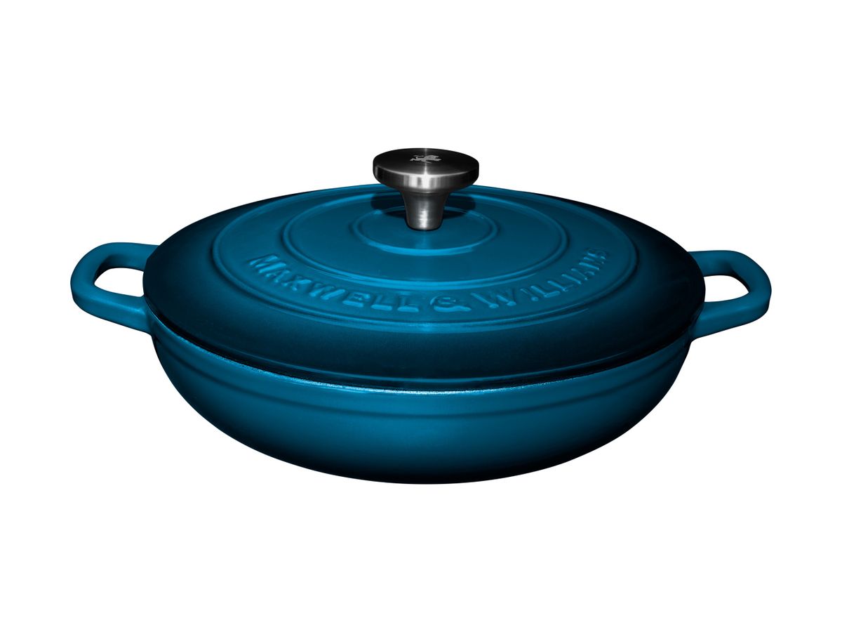 Maxwell & Williams Cast Iron Braiser 27cm/3.3L | Shop Today. Get it ...
