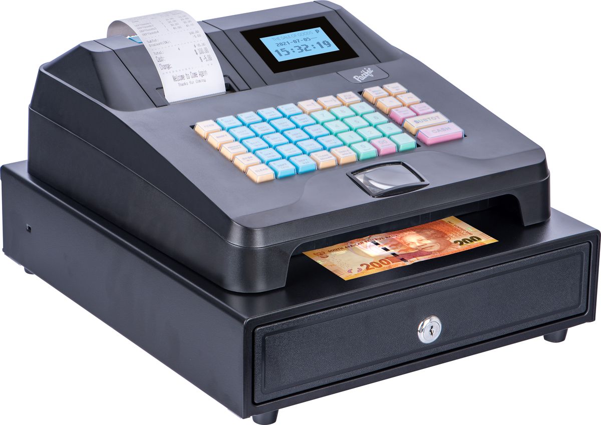 Pacific ER-308UV-BK Electronic Cash Register | Shop Today. Get it ...