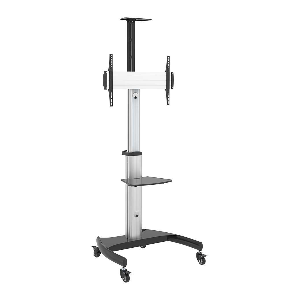 37 - 70” Aluminium Mobile AV Trolley | Shop Today. Get it Tomorrow ...